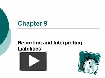 PPT – Reporting and Interpreting Liabilities PowerPoint presentation ...