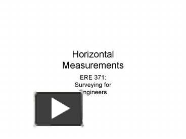 PPT – Horizontal Measurements PowerPoint presentation | free to view ...