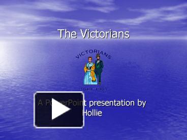 The Victorians presentation | free to view