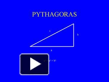 PYTHAGORAS presentation | free to download