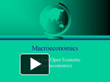 PPT – Macroeconomics PowerPoint presentation | free to view - id ...