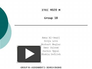 PPT – ITEC 4020 M PowerPoint presentation | free to download - id ...