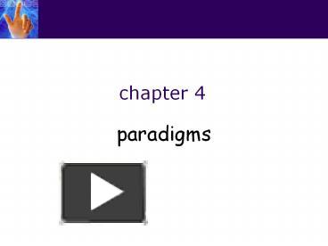 paradigms presentation | free to download