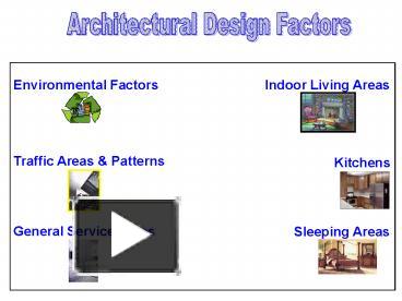 PPT – Architectural Design Factors PowerPoint presentation | free to ...