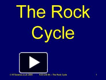 PPT – The Rock Cycle PowerPoint presentation | free to download - id ...