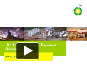 PPT – BP Graduate PowerPoint presentation | free to view - id: 14bd84-MDI4M