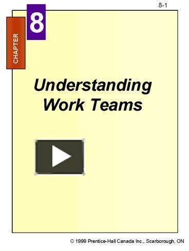 PPT – Understanding Work Teams PowerPoint presentation | free to view ...