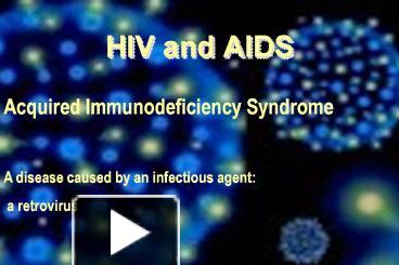 HIV and AIDS presentation | free to download