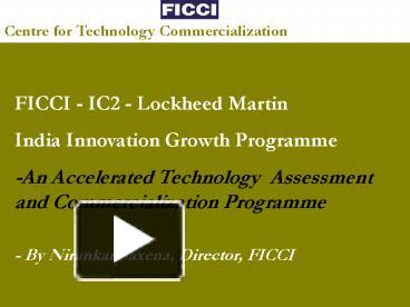 PPT – FICCI IC2 Lockheed Martin PowerPoint presentation | free to view ...
