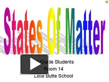 1st Grade Students presentation | free to view