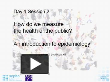 Introduction to Epidemiology presentation | free to view