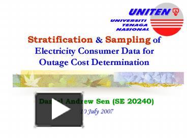 PPT – Stratification PowerPoint presentation | free to view - id ...