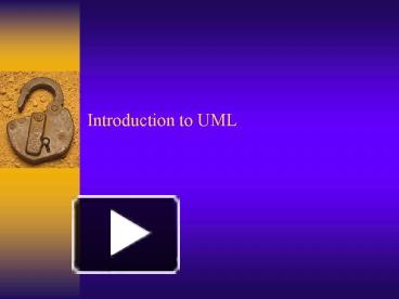 PPT – Introduction to UML PowerPoint presentation | free to download ...