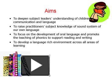 PPT – Aims PowerPoint presentation | free to view - id: 14eceb-ZWQzN