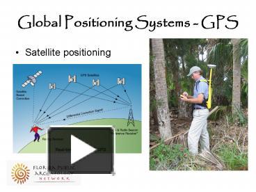 PPT – Global Positioning Systems GPS PowerPoint presentation | free to ...