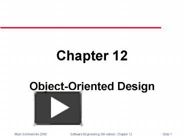 PPT – Object-Oriented Design PowerPoint presentation | free to download ...