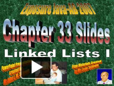PPT – Chapter 33 Slides PowerPoint presentation | free to view - id ...