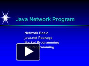 PPT – Java Network Program PowerPoint presentation | free to view - id ...