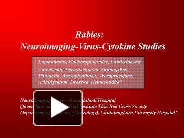 PPT – Rabies: PowerPoint presentation | free to view - id: 15102b-ZDc1Z