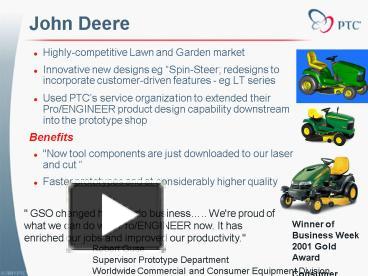 John Deere presentation | free to view