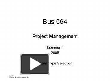 PPT – Bus 340 PowerPoint presentation | free to view - id: 151543-ZmZhN