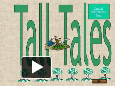PPT – Tall Tales PowerPoint presentation | free to view - id: 151552-MzBiZ