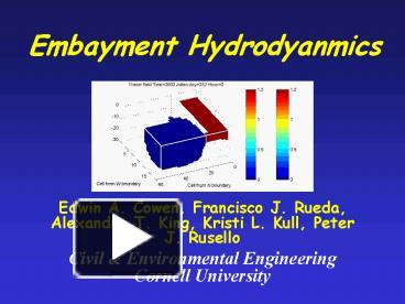 PPT – Embayment Hydrodyanmics PowerPoint presentation | free to view ...