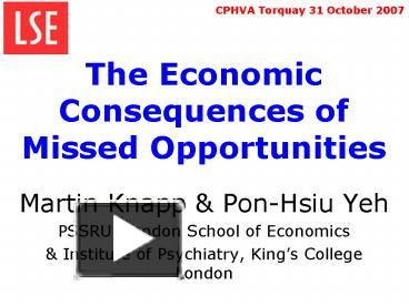 PPT – Martin Knapp PowerPoint presentation | free to view - id: 153564 ...