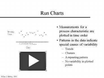 Run Charts presentation | free to view