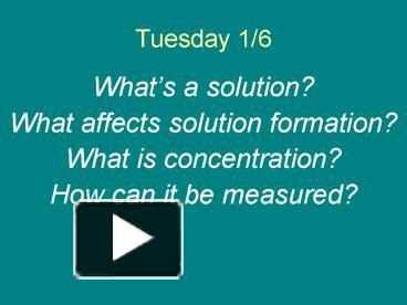 PPT – Tuesday 16 PowerPoint presentation | free to view - id: 15582e-ZjA2Z