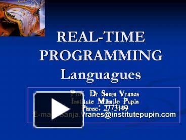 PPT – 4' Programming Languages and Tools PowerPoint presentation | free ...