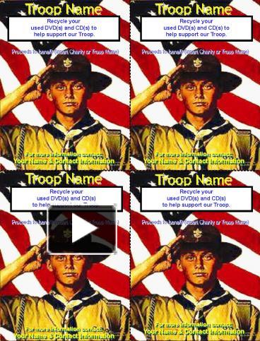 Troop Name presentation | free to view