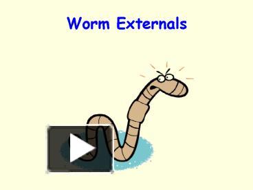 PPT – Worm Externals PowerPoint presentation | free to view - id ...