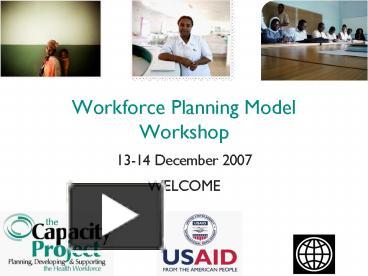 PPT – Workforce Planning Model Workshop PowerPoint presentation | free ...