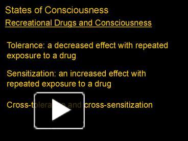 PPT – States of Consciousness PowerPoint presentation | free to view ...