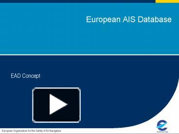European AIS Database presentation | free to view