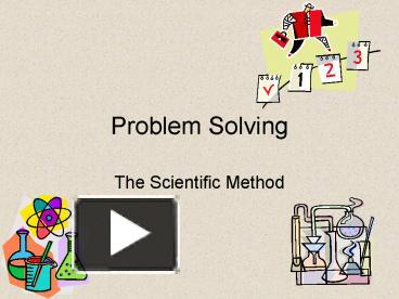 PPT – Problem Solving PowerPoint presentation | free to view - id ...