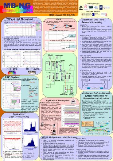 The MBNG project is a major collaboration between different groups ...