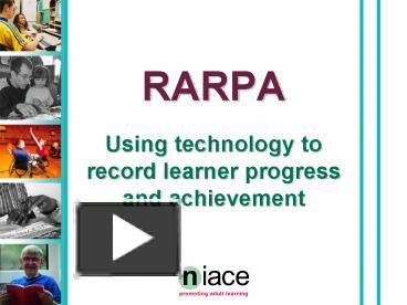 RARPA presentation | free to view