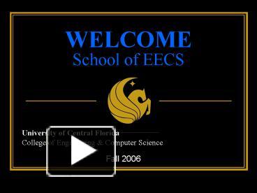 PPT – WELCOME School of EECS PowerPoint presentation | free to view ...