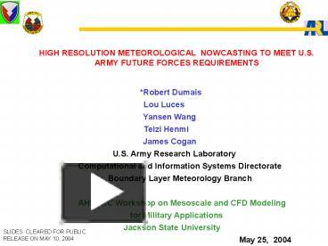 Robert Dumais presentation | free to view