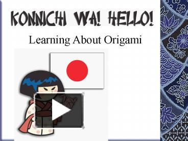 PPT – PowerPoint Presentation - Origami Presentation PowerPoint ...