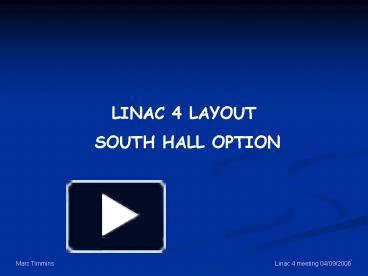 PPT – LINAC 4 LAYOUT PowerPoint presentation | free to view - id ...