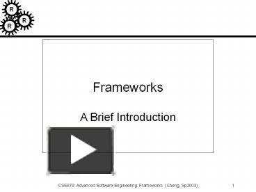 PPT – Frameworks PowerPoint presentation | free to download - id ...