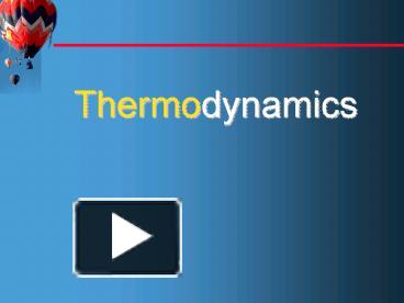 Thermodynamics%20Chapter%201 presentation | free to download