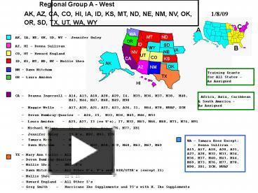 PPT – GMP Region A Map PowerPoint presentation | free to view - id ...