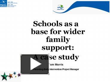 PPT – Schools as a base for wider family support: PowerPoint ...