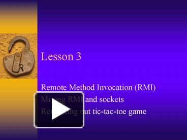 PPT – Remote Method Invocation RMI PowerPoint presentation | free to ...