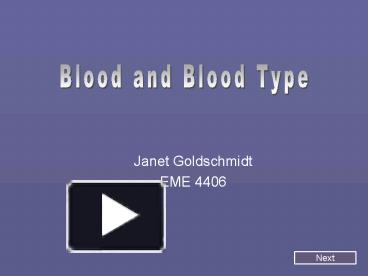 PPT – Janet Goldschmidt PowerPoint presentation | free to view - id ...