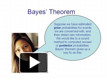 Bayes presentation | free to download